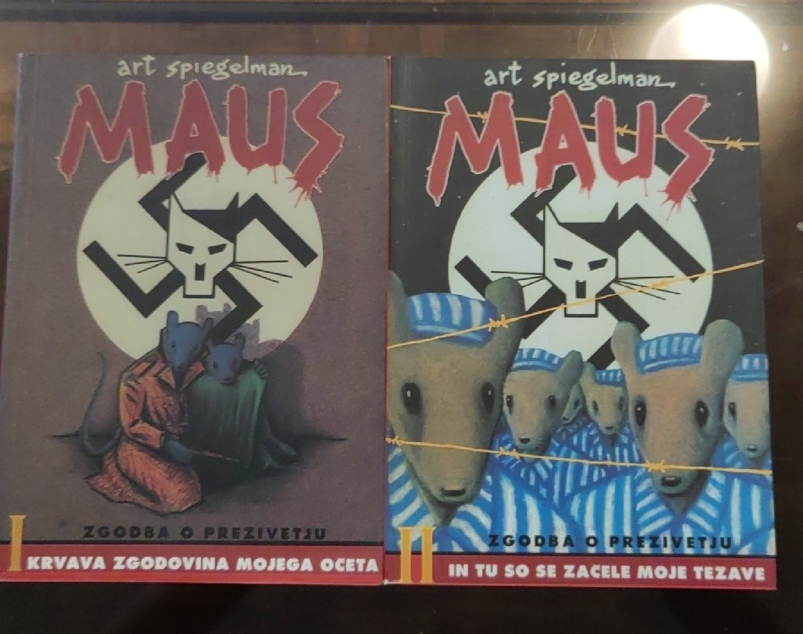 MAUS art komplet 1+2 v SLO