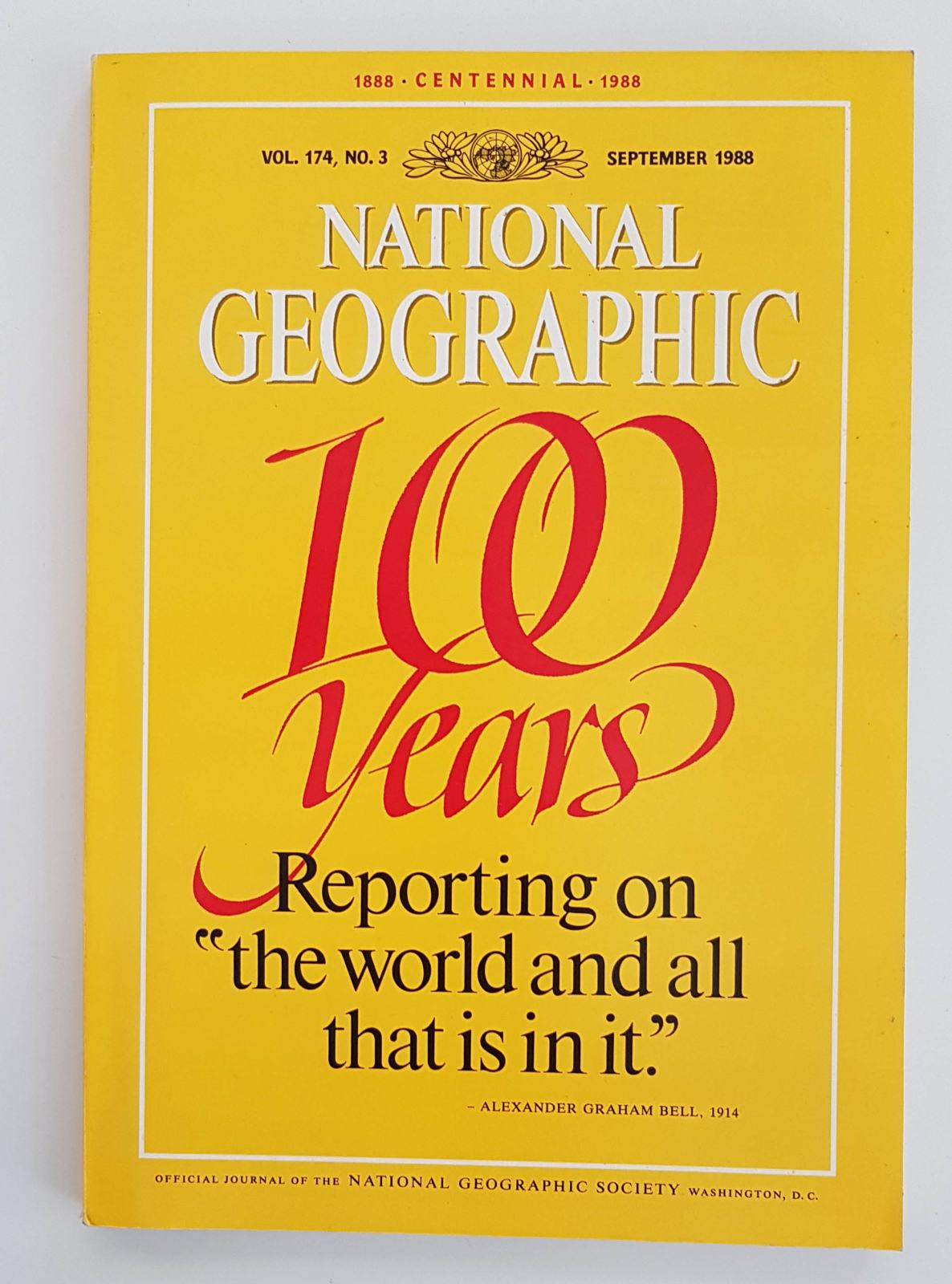 NATIONAL GEOGRAPHIC 100 YEARS