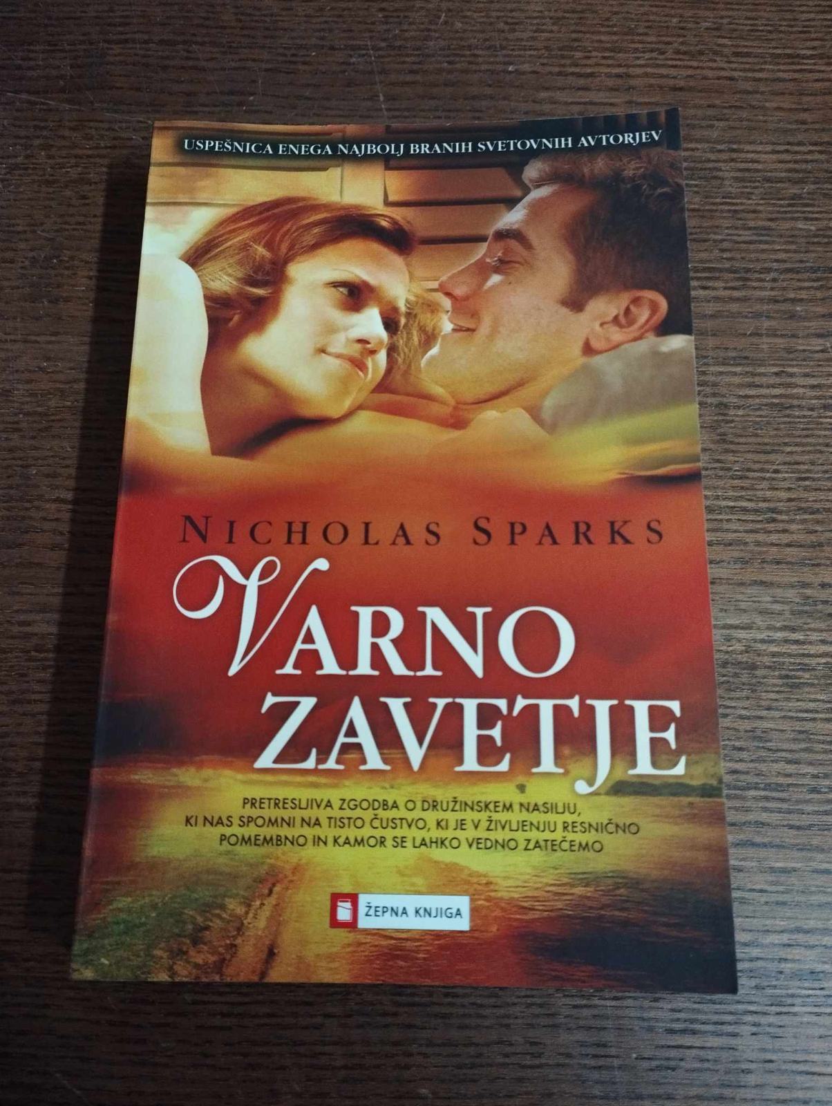 NICHOLAS SPARKS VARNO ZAVETJE
