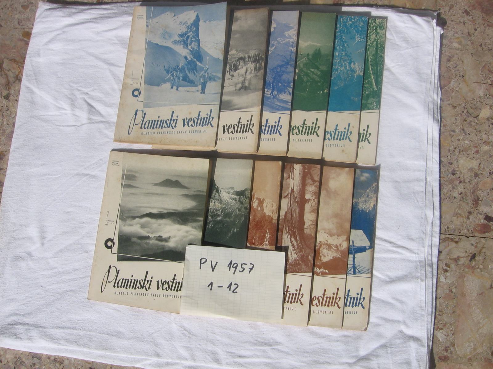 PLANINSKI VESNIK 1956, 1957, 1959