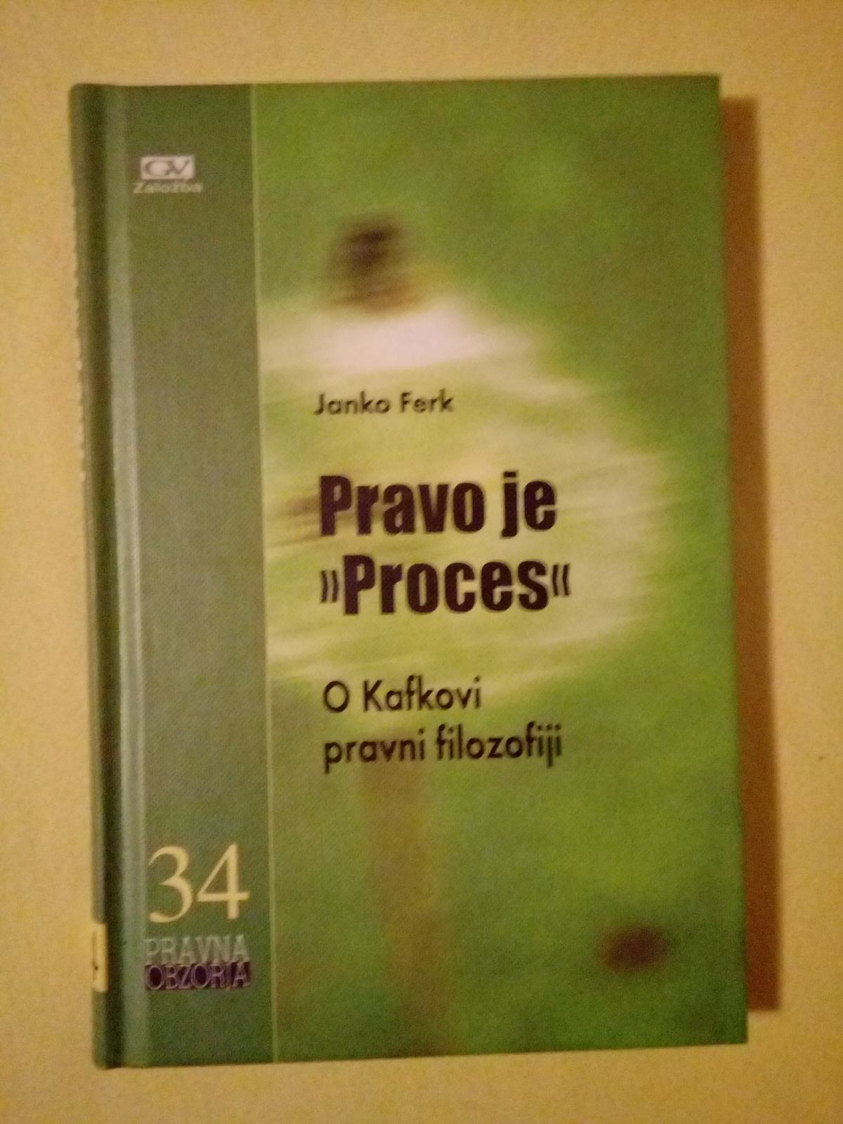 PRAVO JE PROCES : O Kafkovi pravni filozofiji (Janko Ferk)