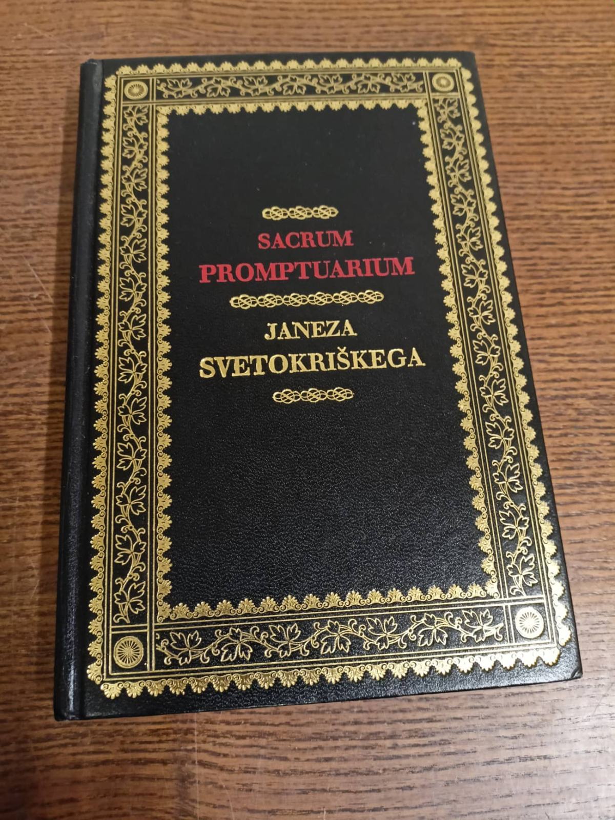 SACRUM PROMPTUARIUM JANEZA SVETOKRIŠKEGA