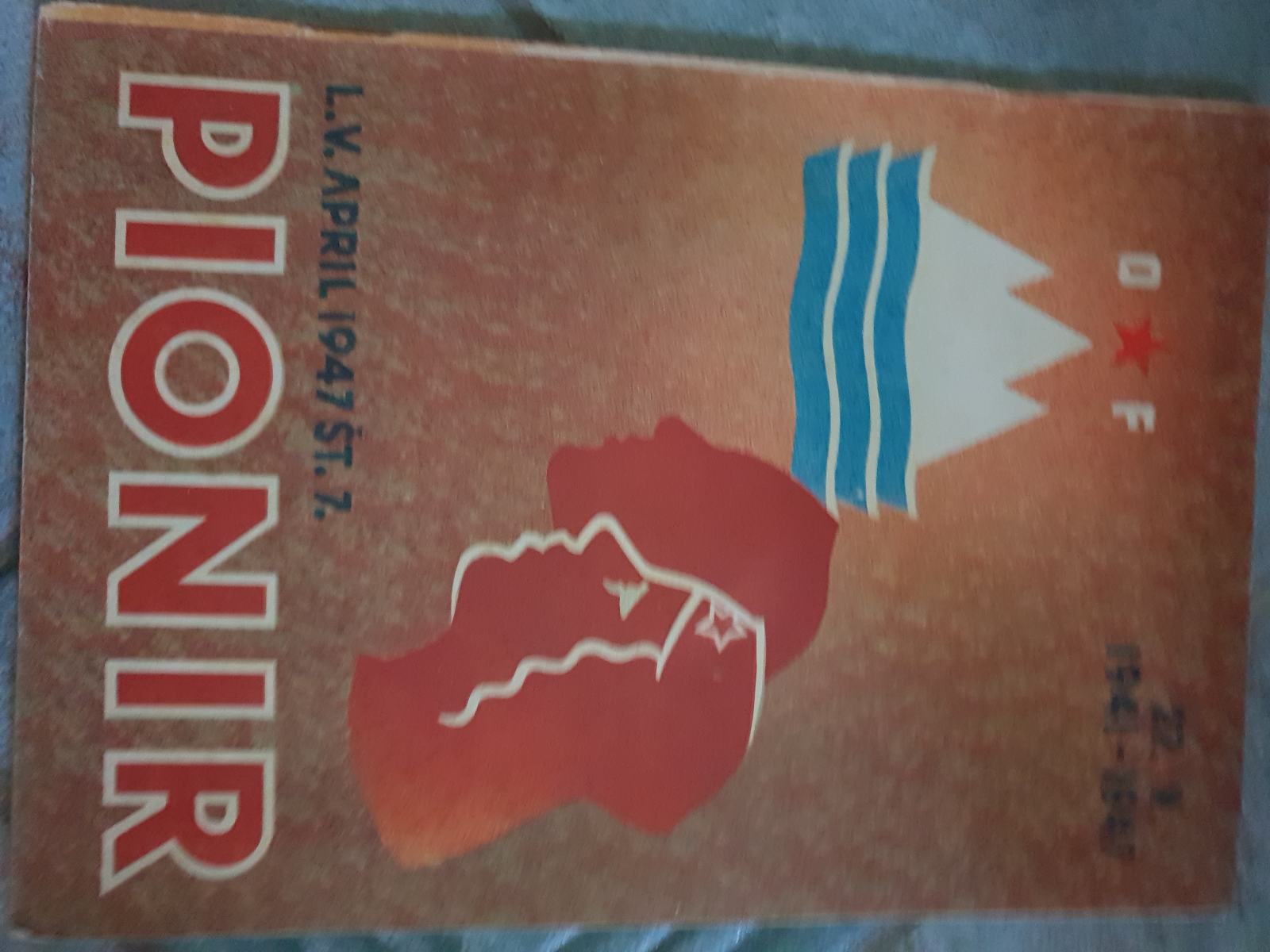 Starinski PIONIR 1947 APRIL ŠT. 7
