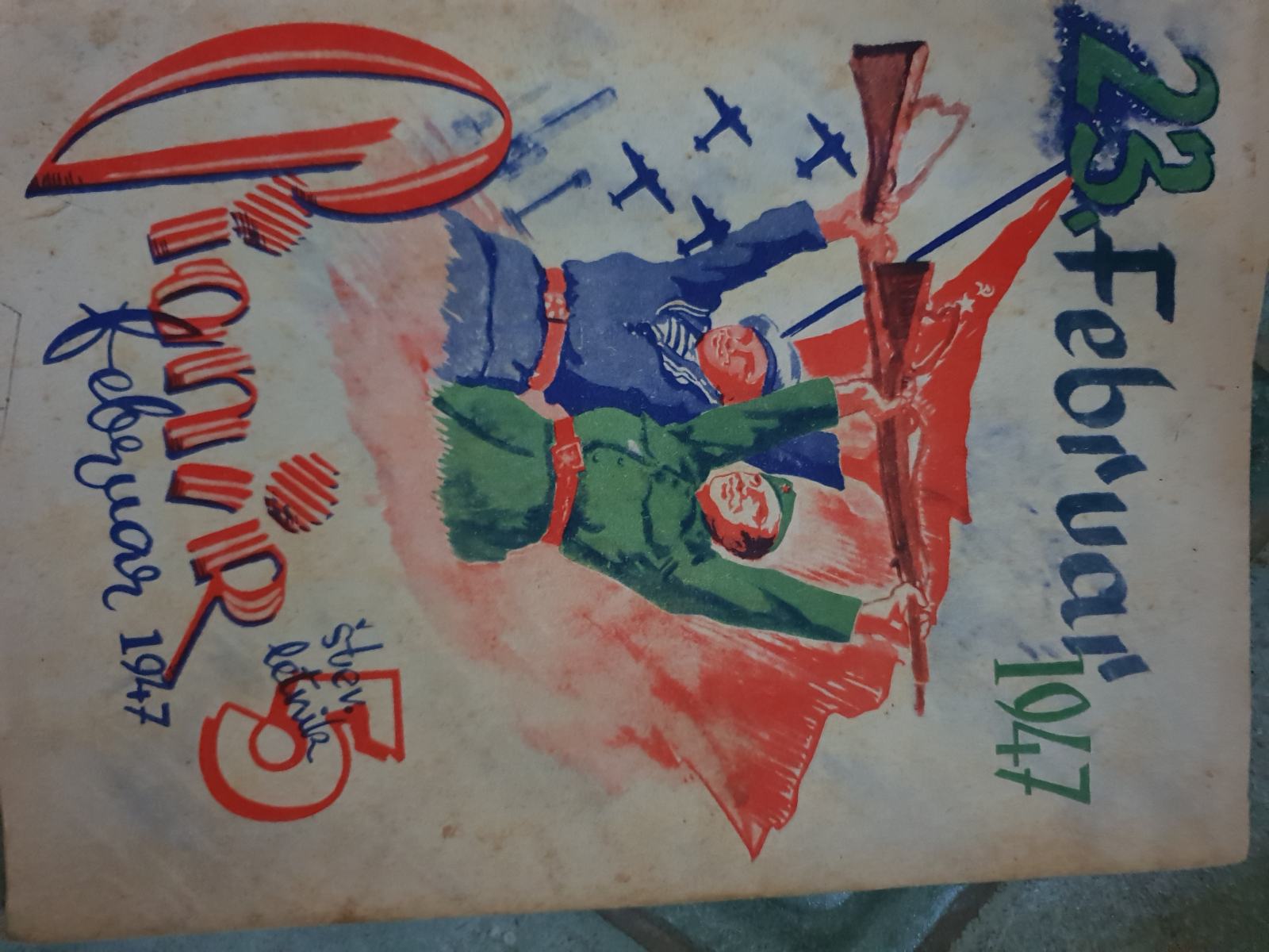 Starinski PIONIR 1947 LETNIK FEBRUAR 5