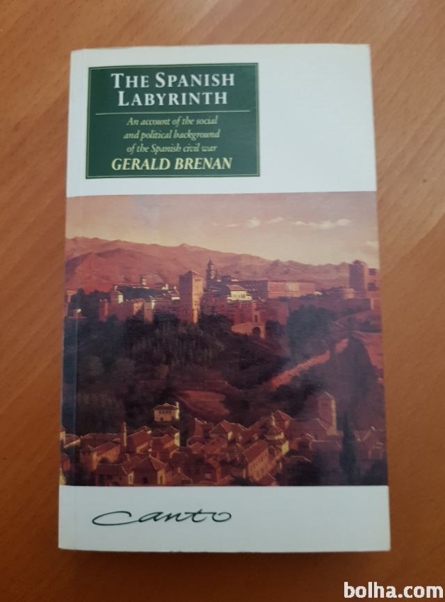THE SPANISH LABYRINTH (Gerald Brenan)