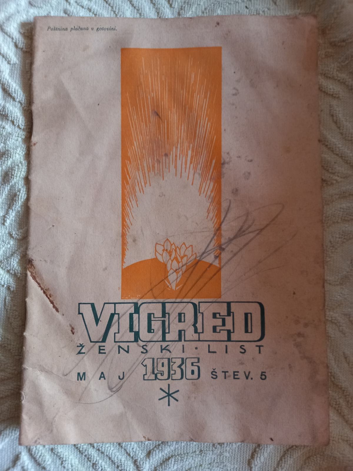 Vigred - ženski list 1936 /31/
