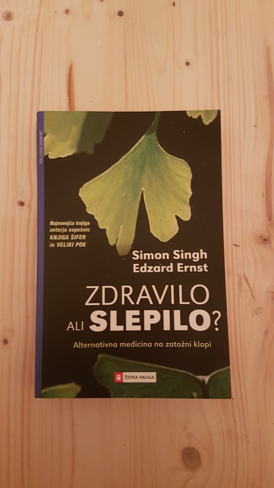 Zdravilo ali slepilo, Simon Singh