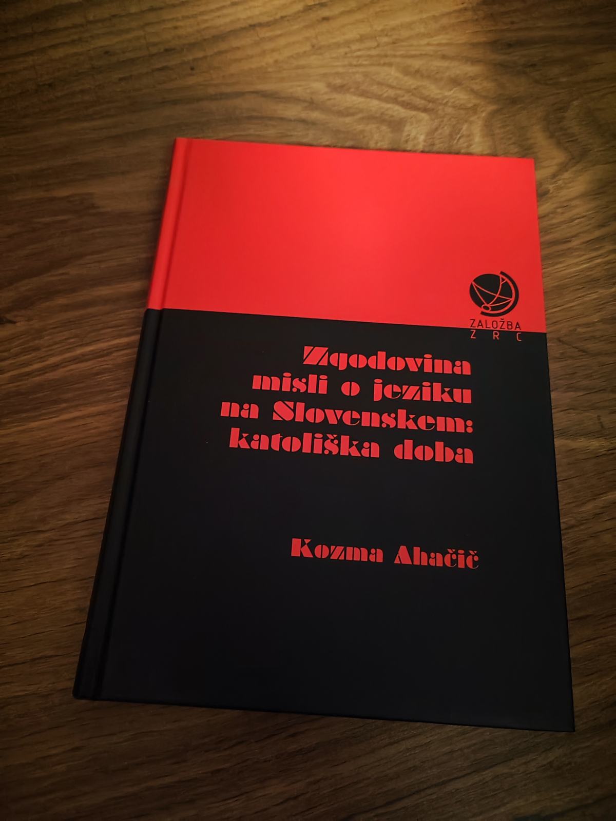 Zgodovina misli o jeziku na Slovenskem: katoliška doba - Ahačič