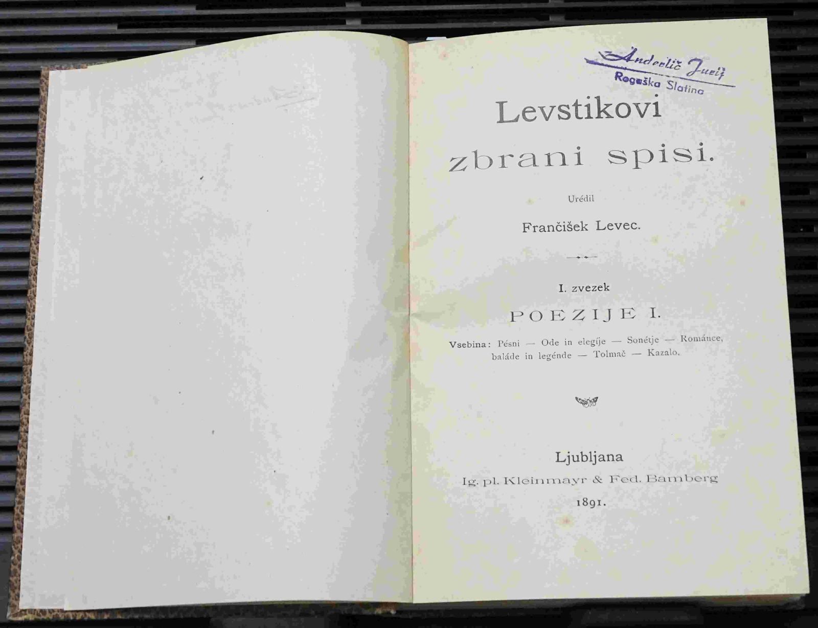 LEVSTIKOVI ZBRANI SPISI
