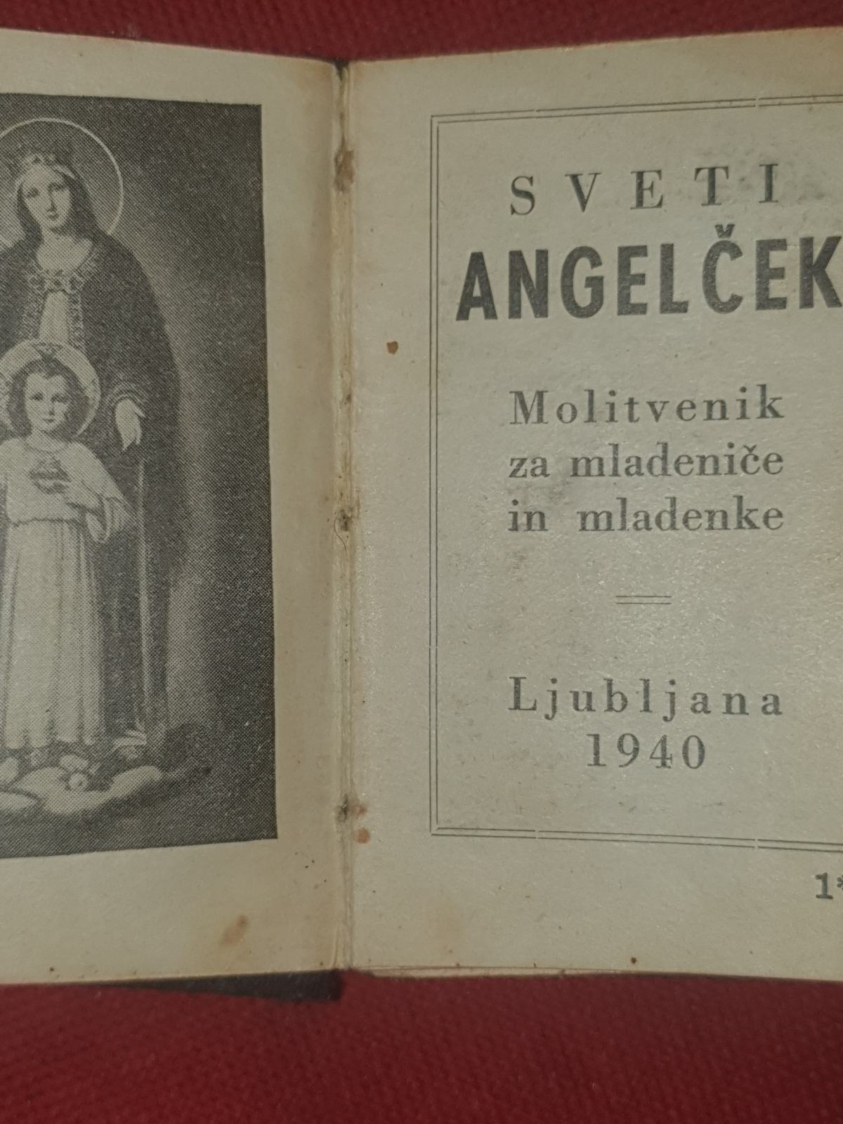 Molitvenik Sveti angelcek Sfiligoj