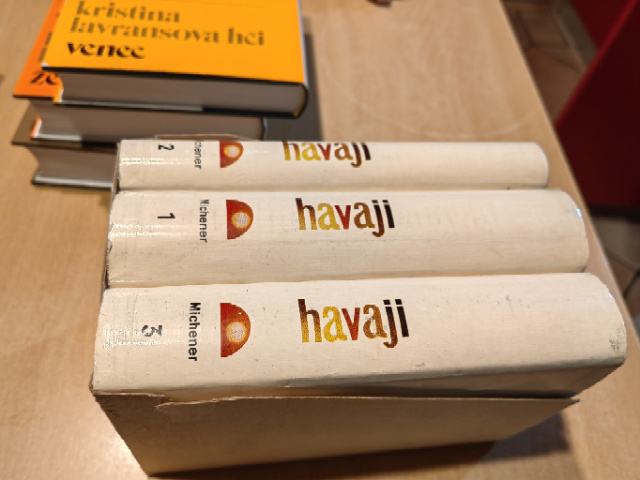 Havaji 1,2 in 3: roman / James A. Michener (3 knjige - 14,99€)