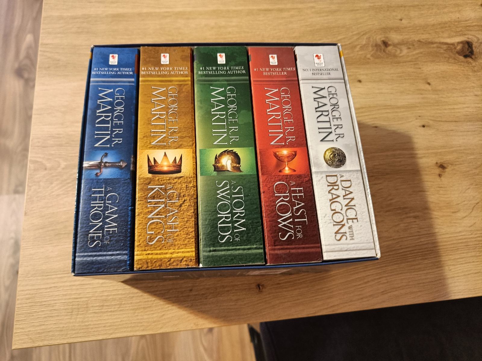 Igra prestolov - Game of Thrones komplet prvih petih knjig