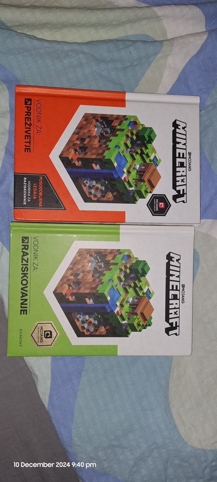Minecraft knjige - Vodnika za Preživetje in raziskovanje