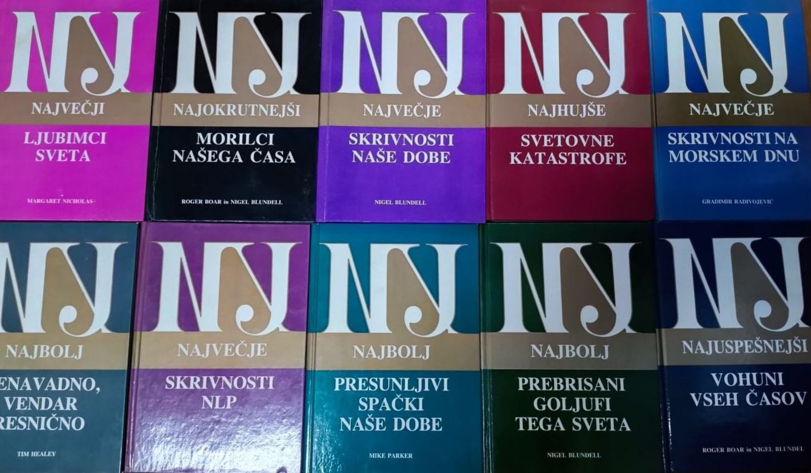 NAJ ZBIRKA UTRIP, BLUNDELL, BOAR, NICHOLAS, HEALEY, PARKER,,