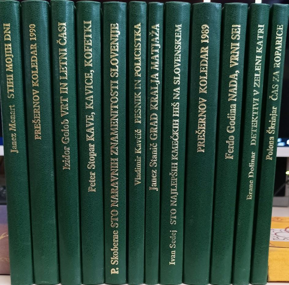 REDNA LETNA ZBIRKA PREŠERNOVE DRUŽBE 1990