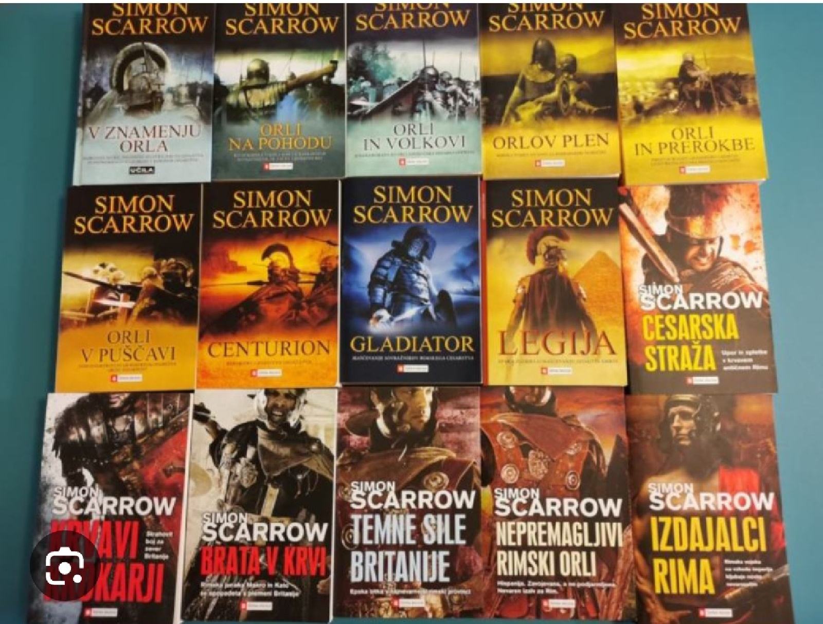 Simon Scarrow...serija knjig Orli