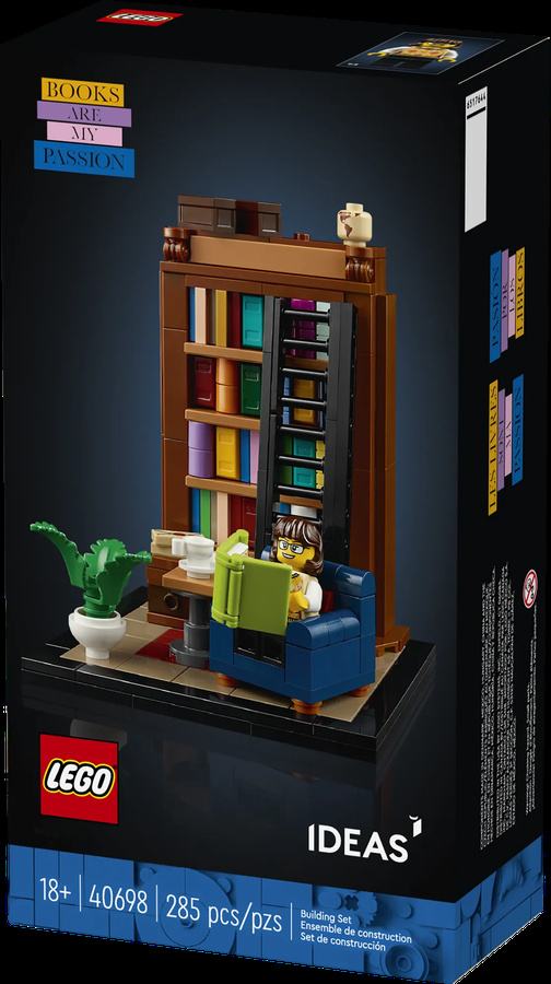 40698 - Books Are My Passion Lego Novo