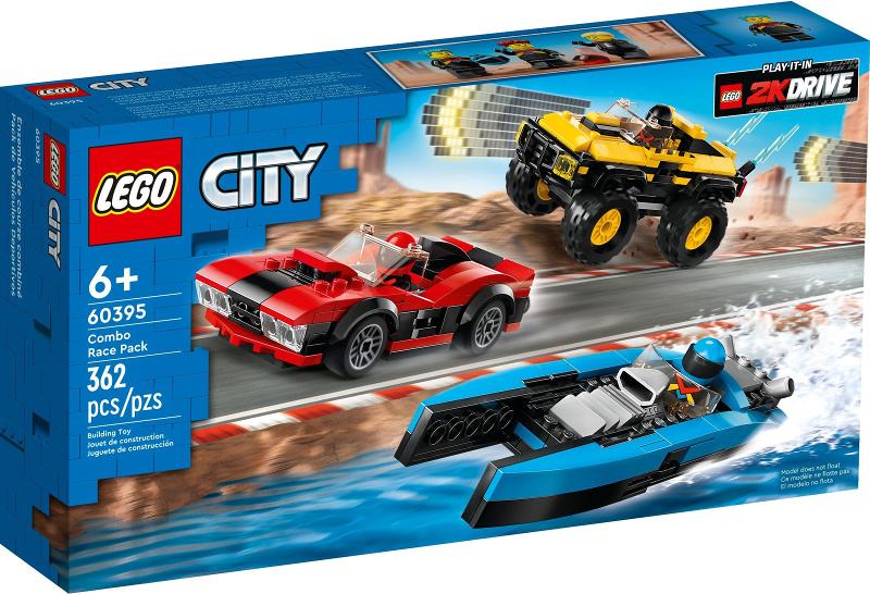 60395 - Combo Race Pack: City: Race Lego kocke