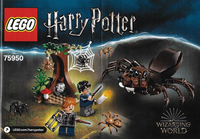 75950 - Aragogs Lair Lego Kocke Harry Potter Chamber of Secrets