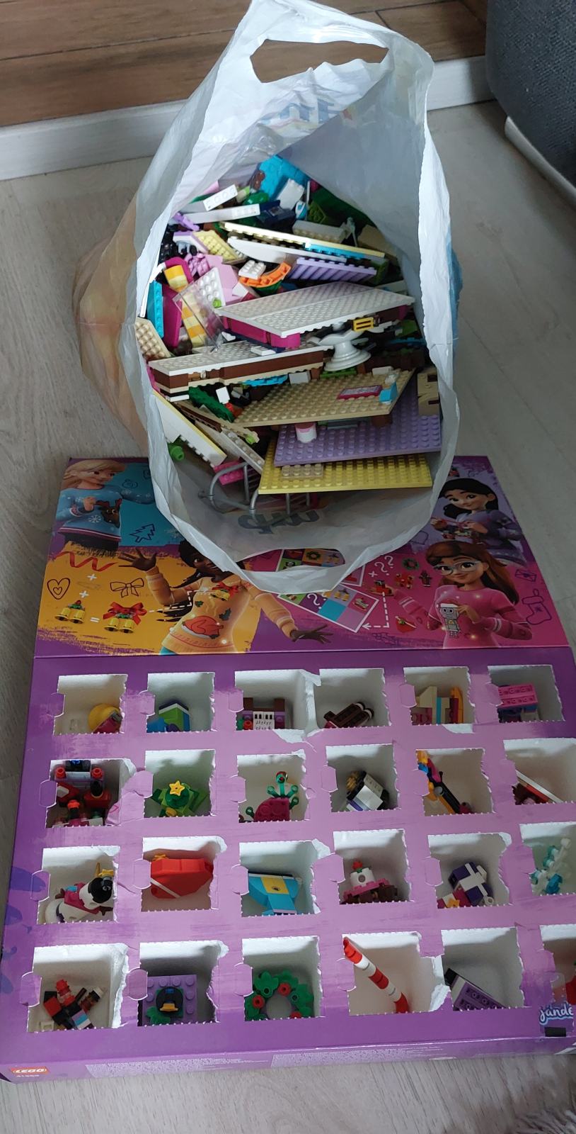 Lego Kocke in adventni koledar Lego Friends
