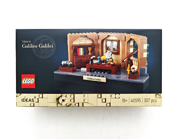 Lego 40595 Tribute to Galileo Galilei