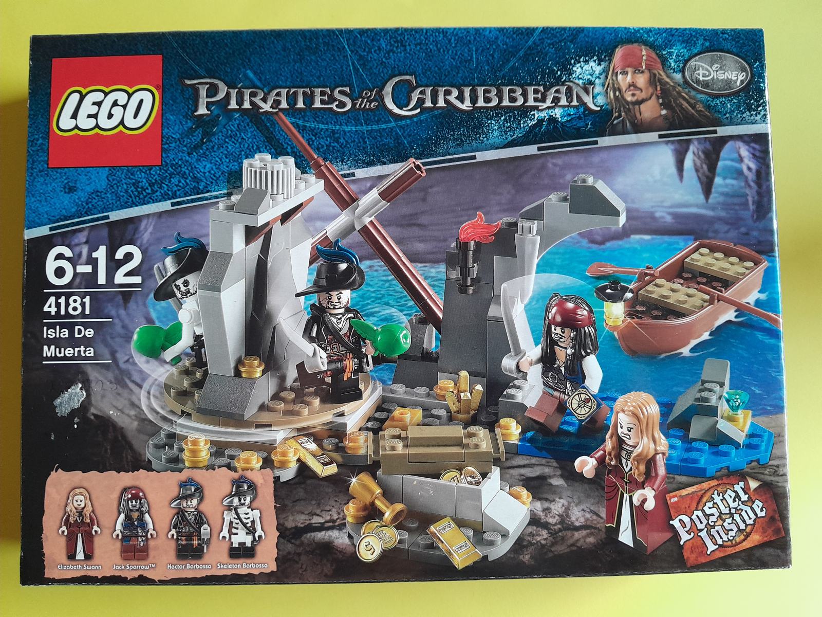 LEGO set 4181 Pirates of the Caribbean Isla De Muerta