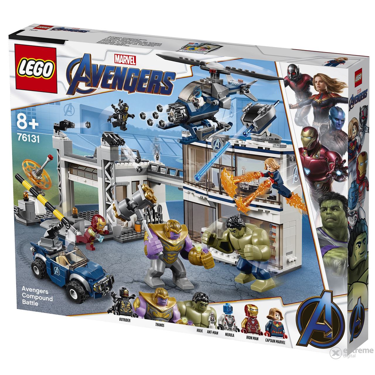 lego 76131 bitka za bazo avengers