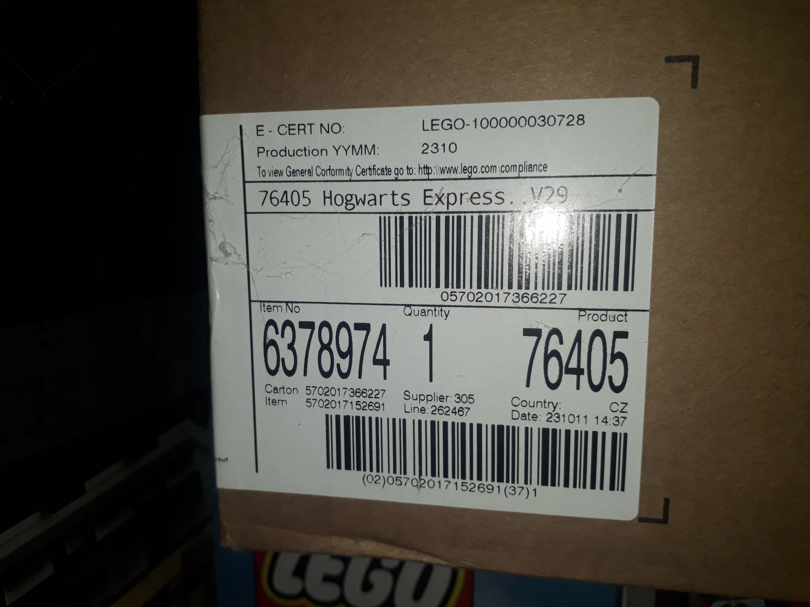 Lego 76405 Hogwarts Express - Collectors Edition