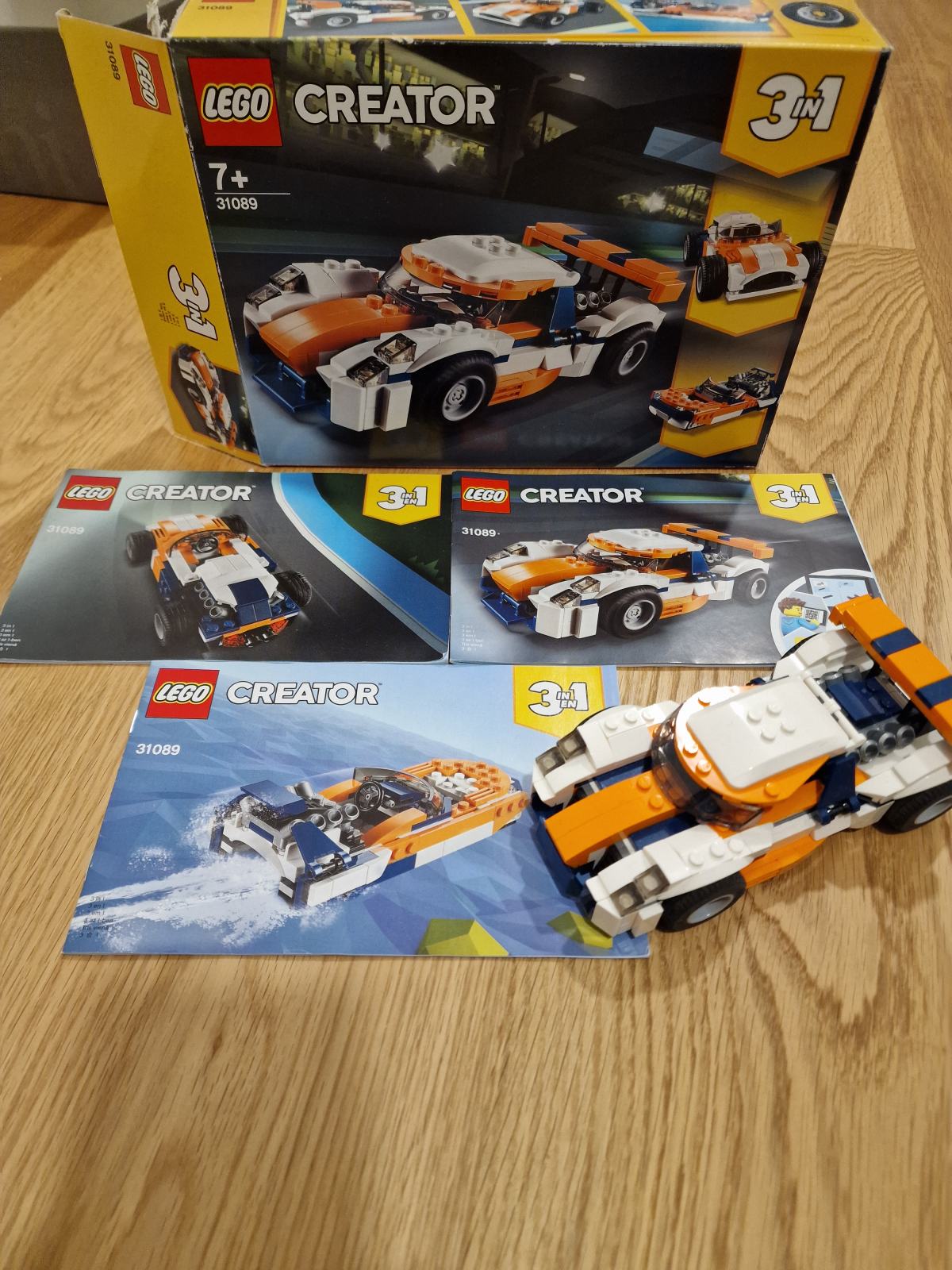 LEGO Creator 31089 Dirkalni model Sunset