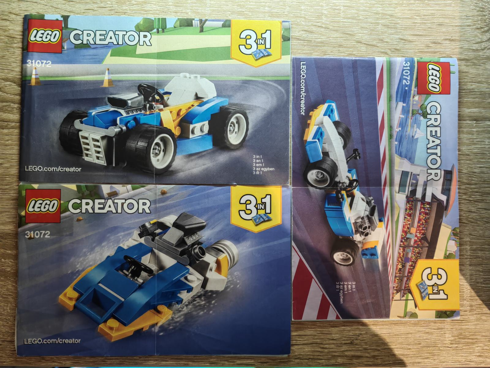 Lego creator 3in1 31072