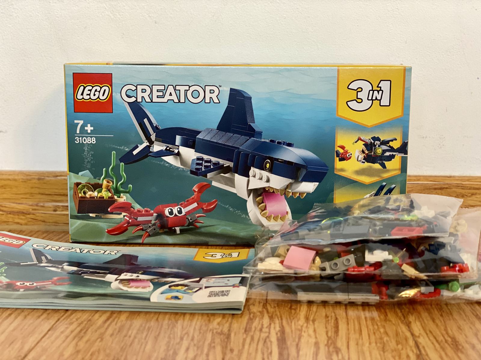 Lego Creator 3v1 Deep Sea Creatures