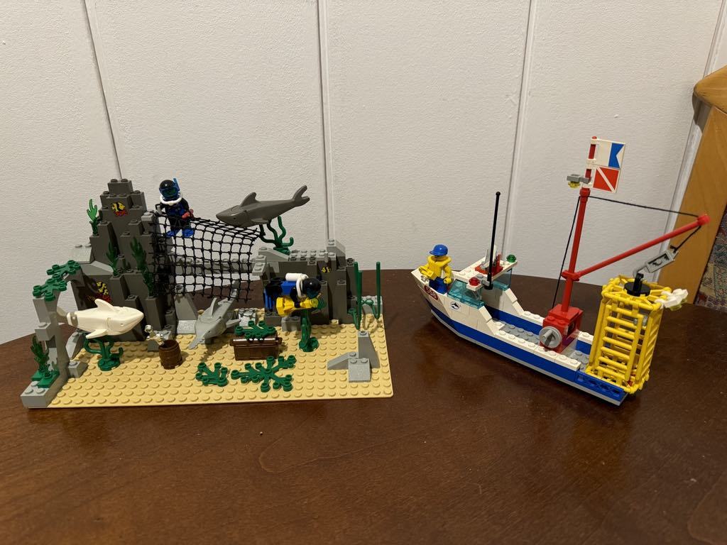 Lego Divers 6558 Shark Cage Cove
