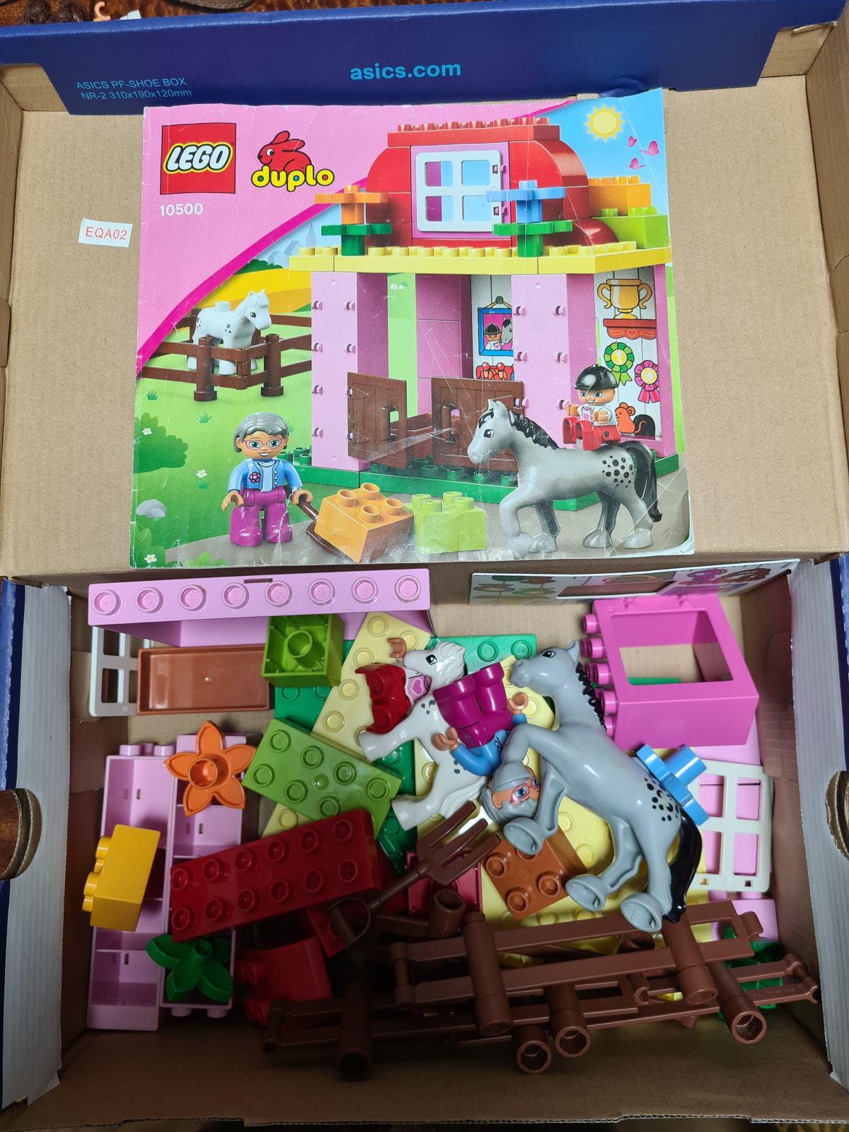 Lego Duplo set 10500 Ograda in roza postaja brez škatle