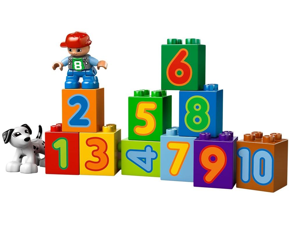 Lego Duplo Vlak s številkami 10558