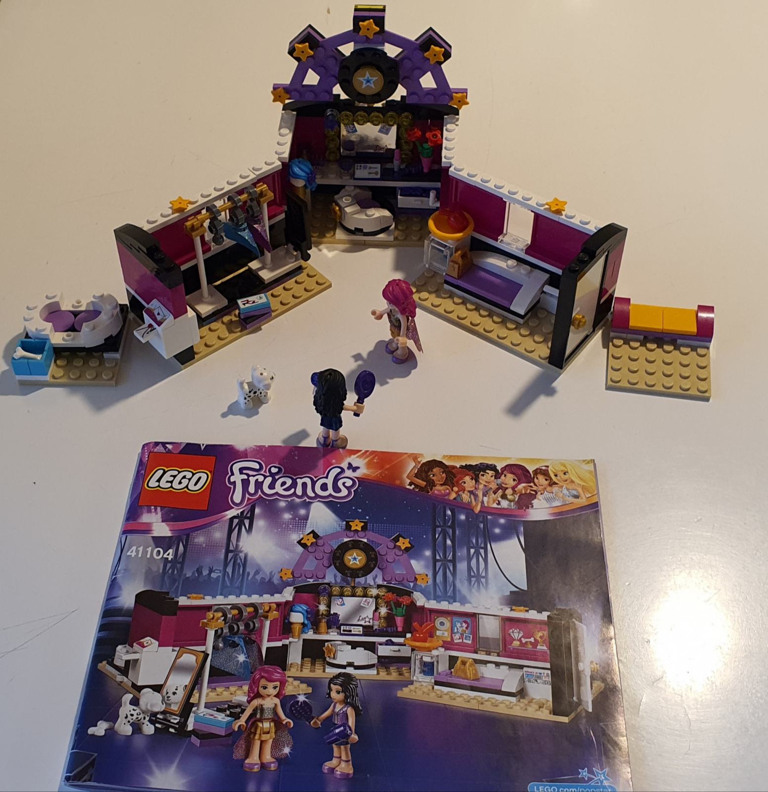 Lego friends 41104 zvezdniška garderoba