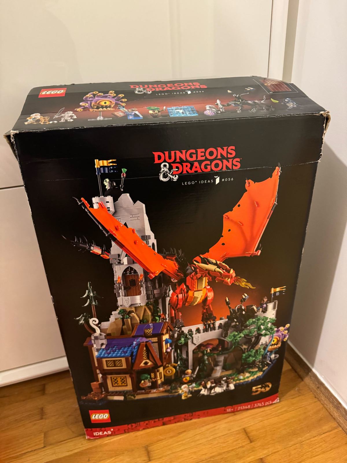 Lego Ideas 21348 Dungeons & Dragons: Zgodba o rdečem zmaj