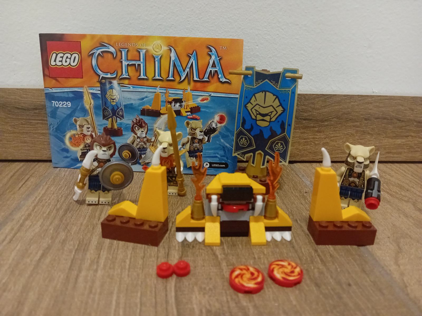 Lego kocke Chima 70229 Lion Tribe Pack