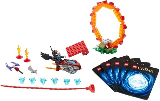 Lego kocke Legends of Chima 3-je seti: 70100, 70103, 70124