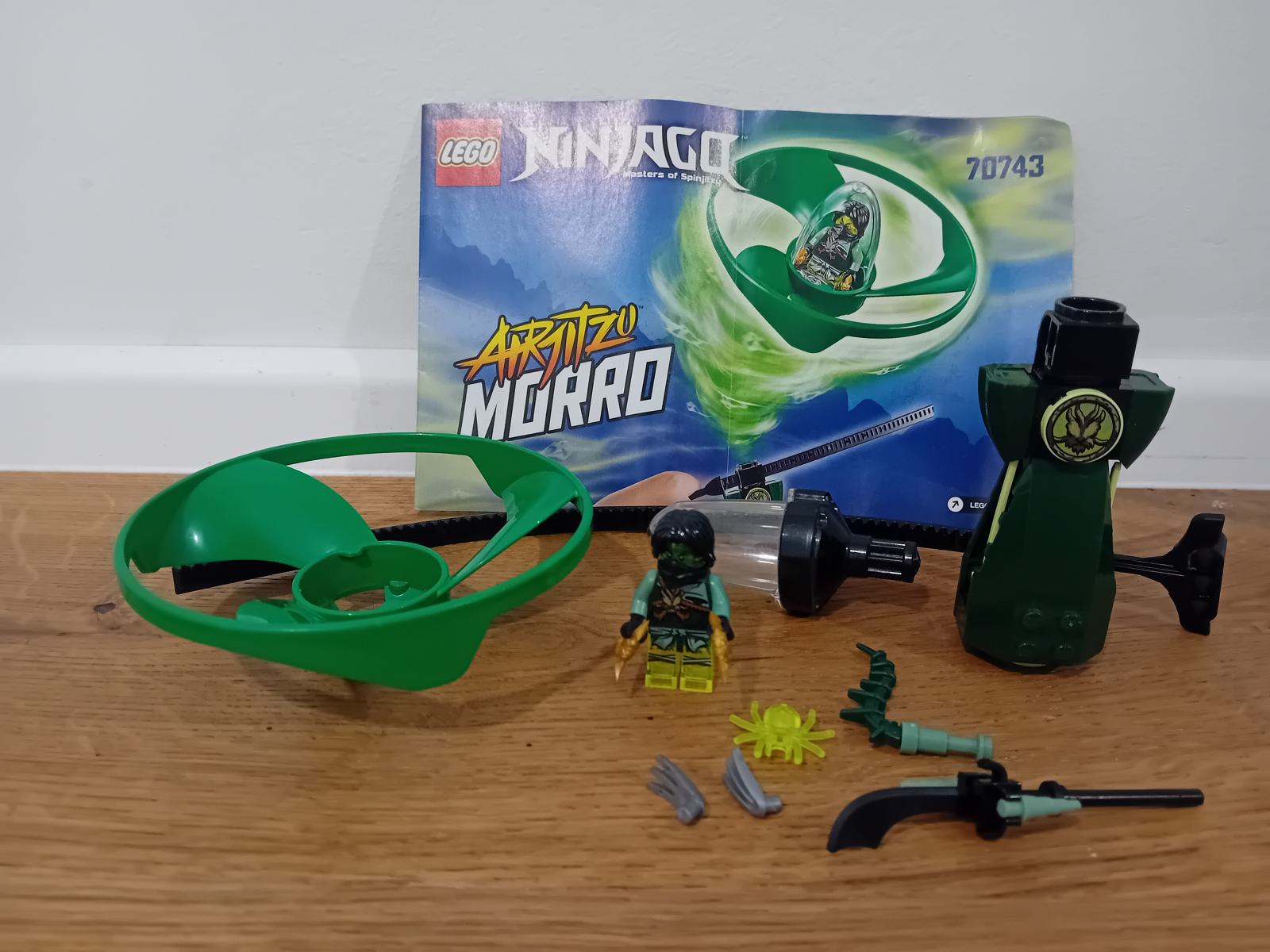 Lego kocke NInjago 70743 Airjitzu Morro Flyer