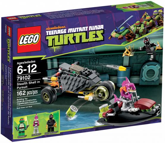 Lego kocke Teenage Mutant Ninja Turtles 79102 Stealth Shell in Pursuit