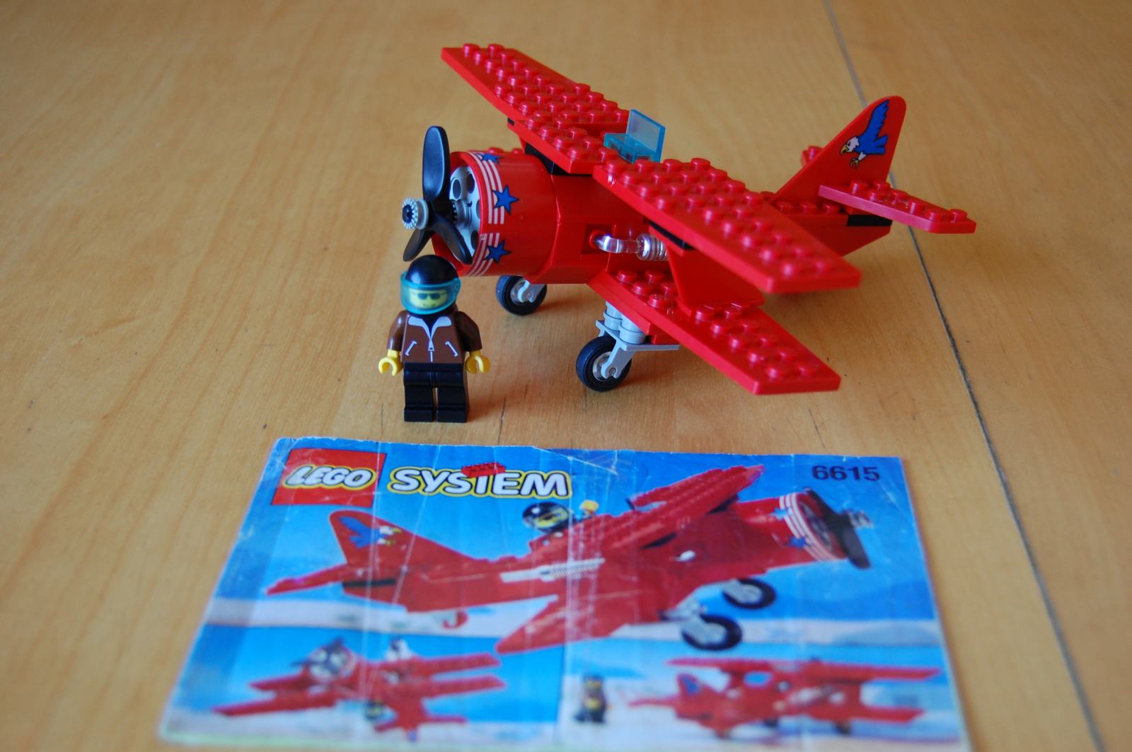 Lego kocke town 6615 Eagle Stunt Flyer