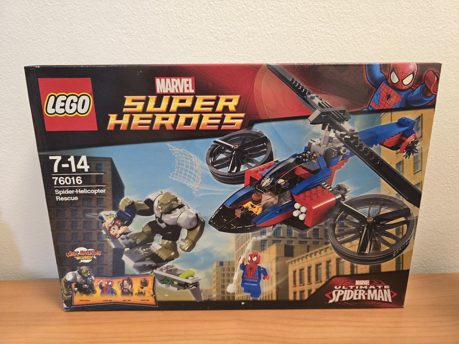 Lego Marvel 76016 Spider-Helicopter Rescue