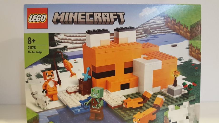 Lego Minecraft The Fox Lodge set 21178