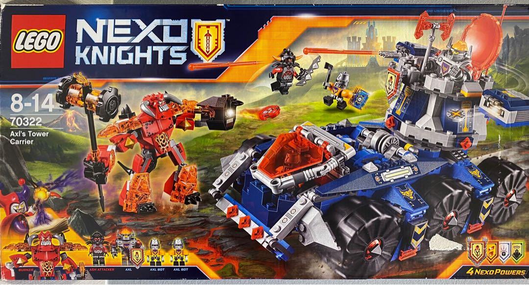 LEGO Nexo vitezi premična trdnjava