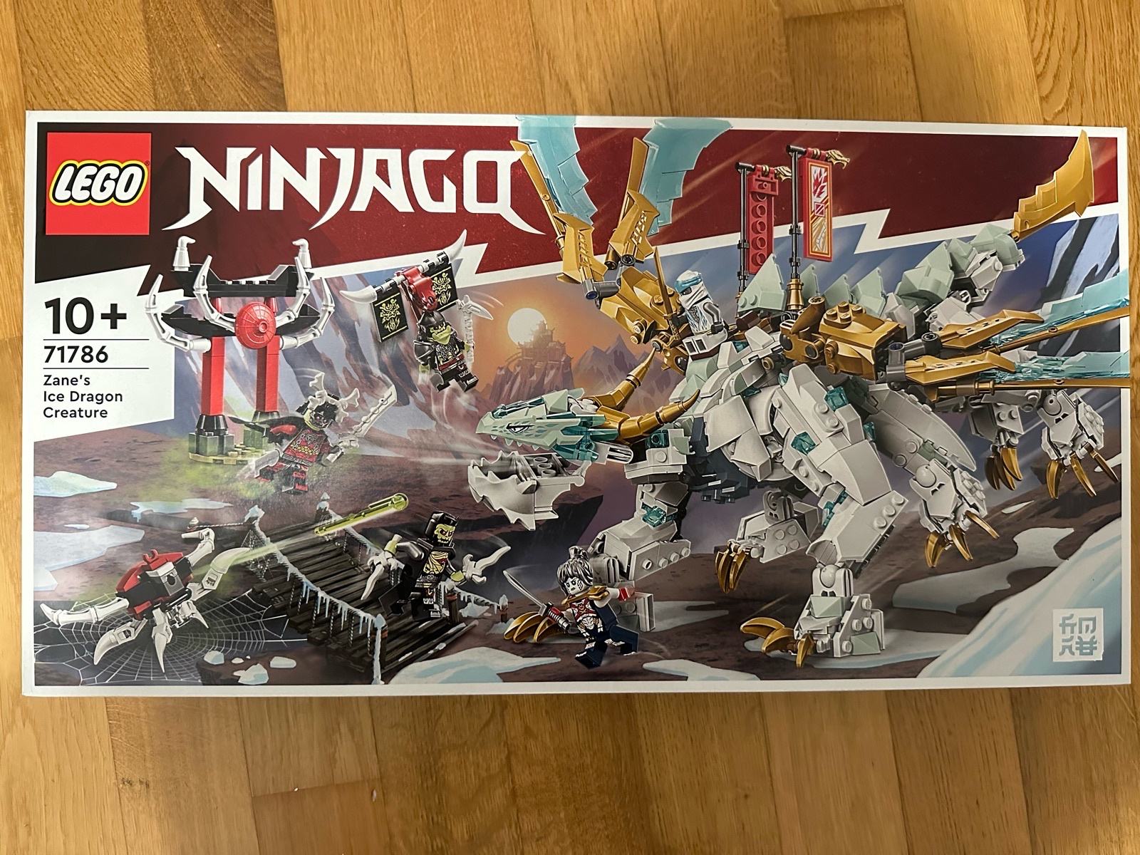 LEGO NINJAGO 71786 Zane’s Ice Dragon Creature