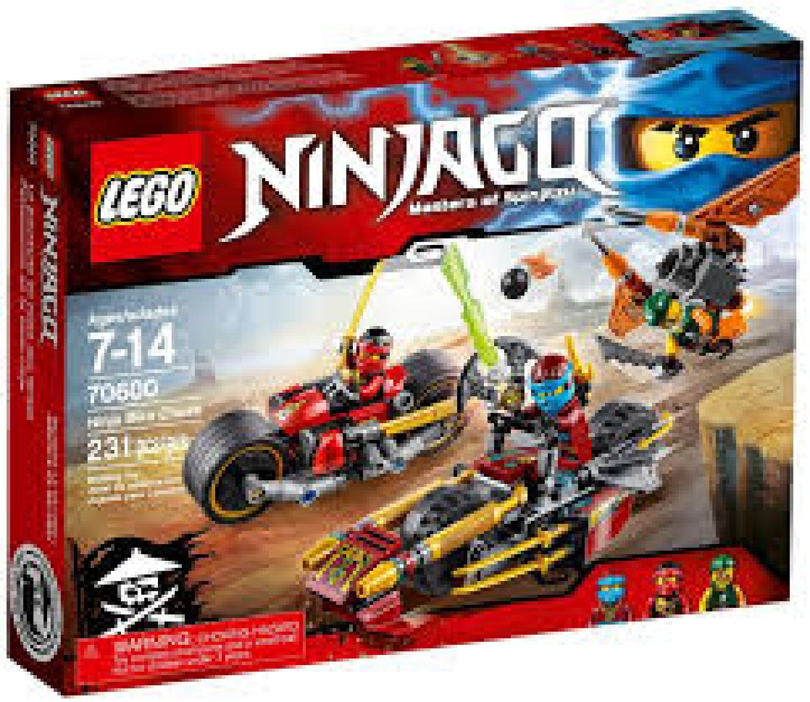 LEGO Ninjago Ninja Bike Chase 70600 Building Kit