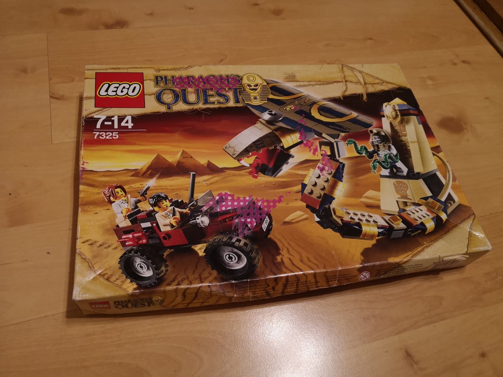 LEGO set 7325 Pharaohs Quest Cursed Cobra Statue
