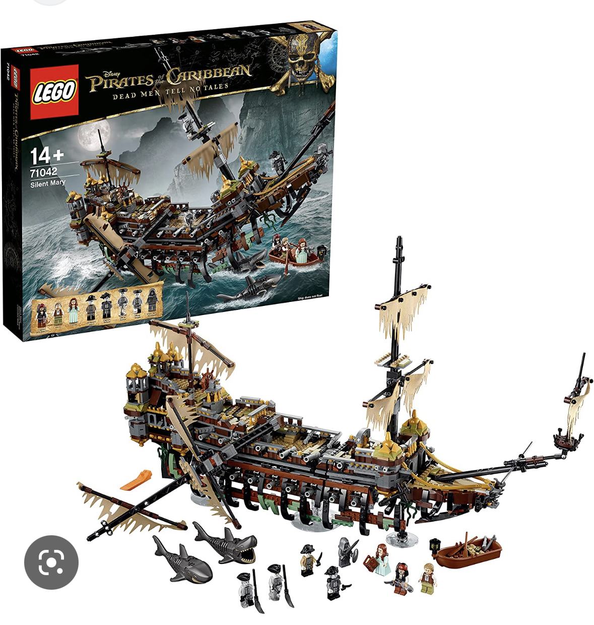 Lego Pirates of the caribbean Silent Mary