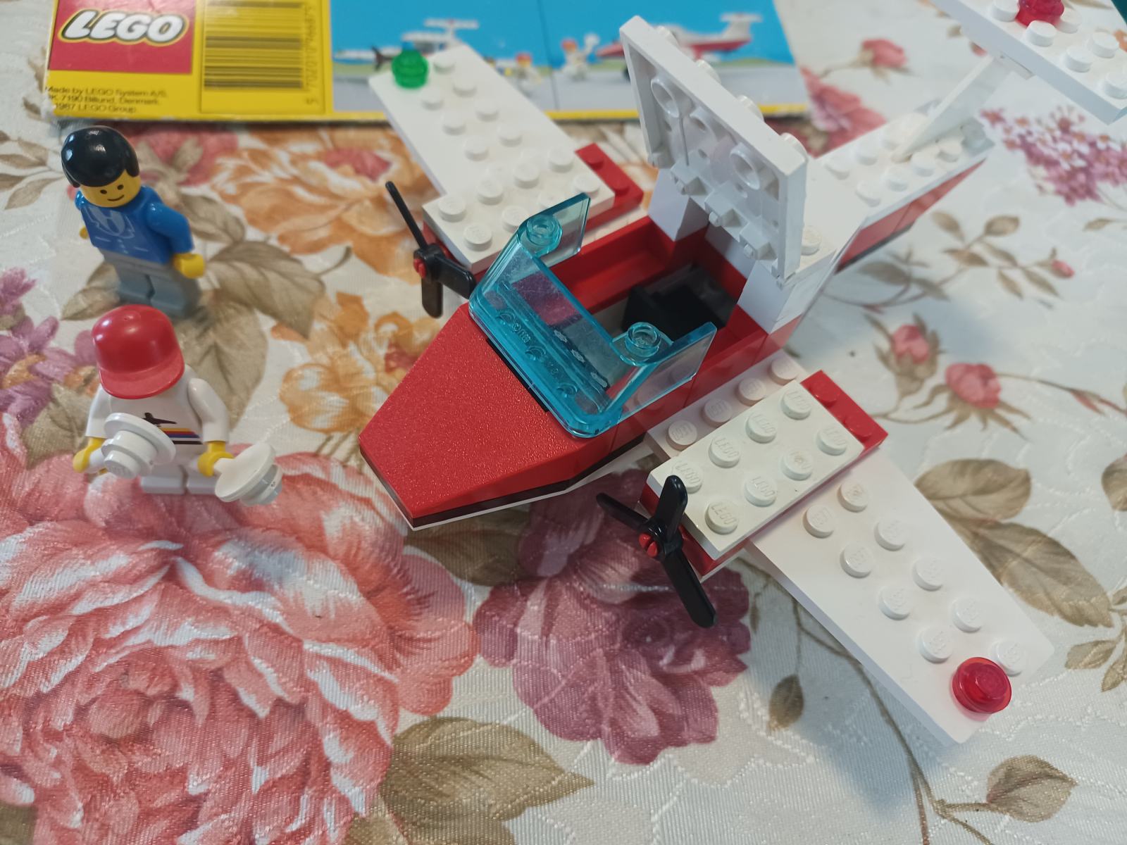 Lego set 6687 letalo z škatlo in navodili