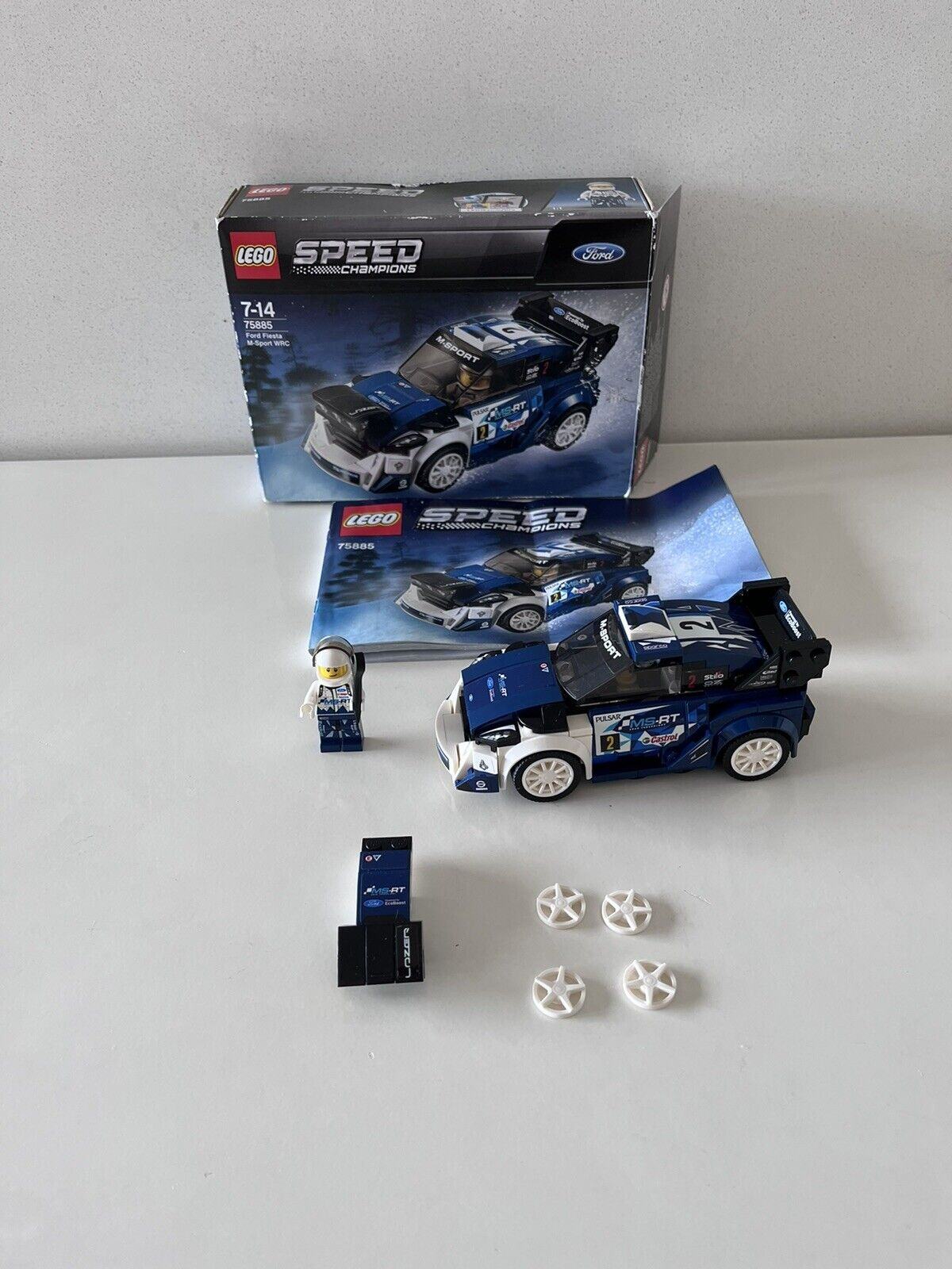 Lego Speed Champions Ford Fiesta M-Sport WRC - 75885